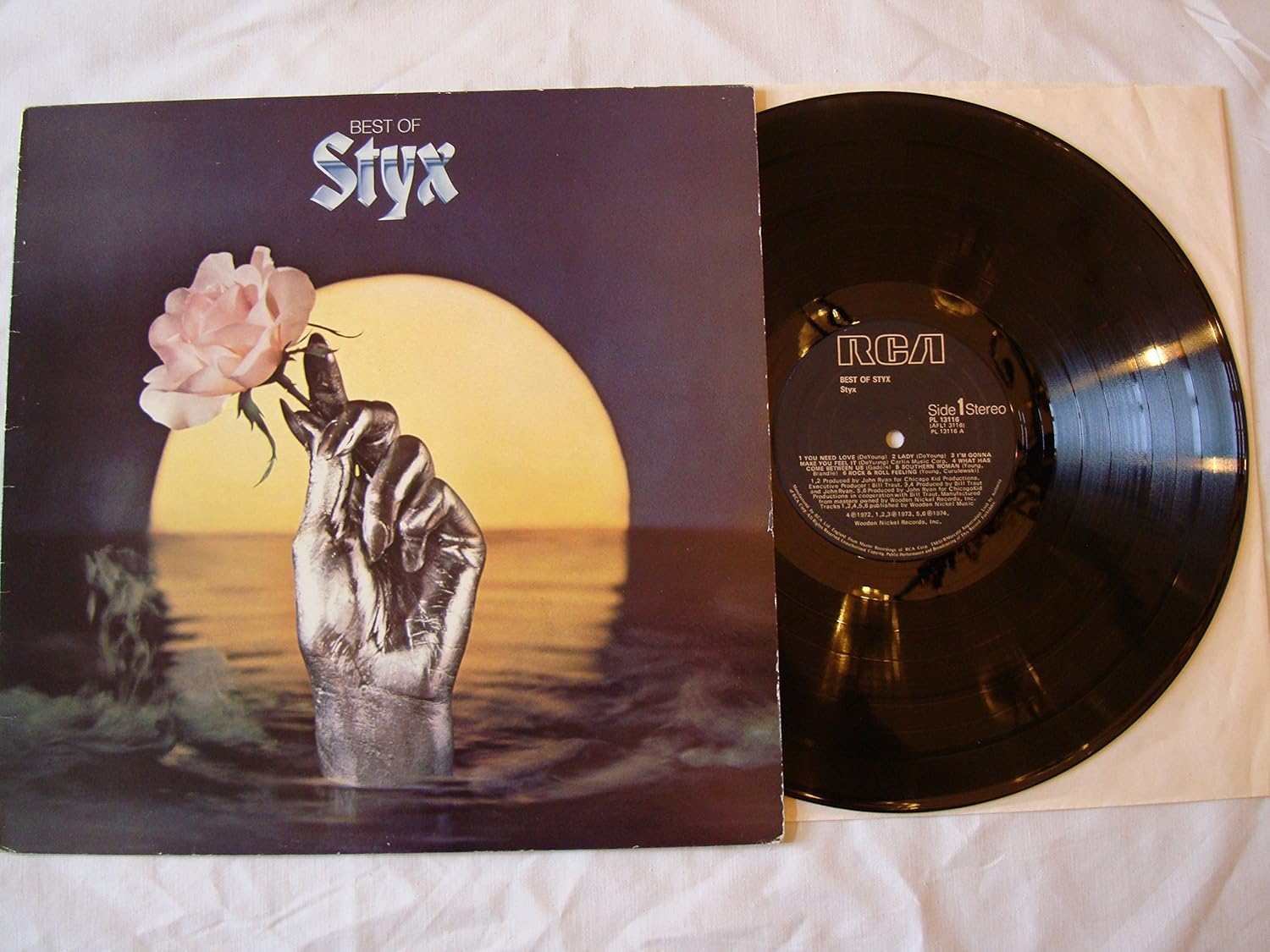 Styx - Best Of Styx - 12" LP 1977 - RCA PL 13116 - UK Press: Styx ...
