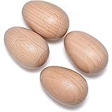 Amazon.com: Wood Egg Shakers Set, Musical Percussion Instruments ...