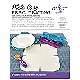 Amazon.com: Gypsy Quilter Plate Cozy Pre Cut Batting 8ct