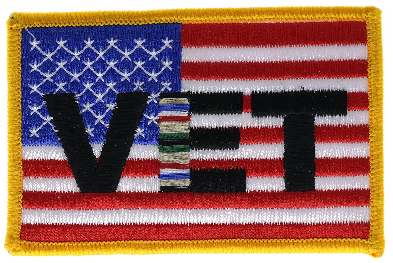 Amazon.com: Gulf War Veteran US Flag 3.5 inch Iron or Sew on ...