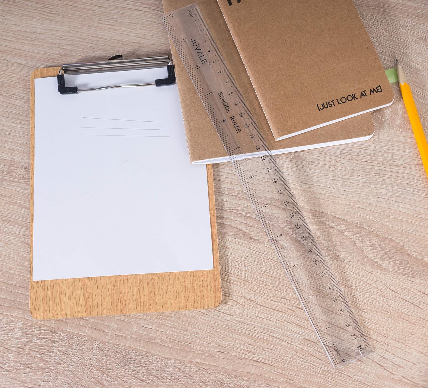 Juvale Plastic Rulers (36-Pack) – 12-inch Rulers with Inches and Metric ...