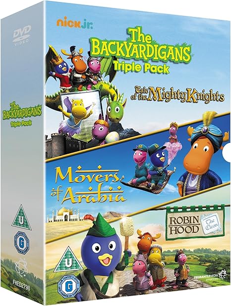 The Backyardigans Triple Pack [DVD]: Amazon.co.uk: DVD & Blu-ray