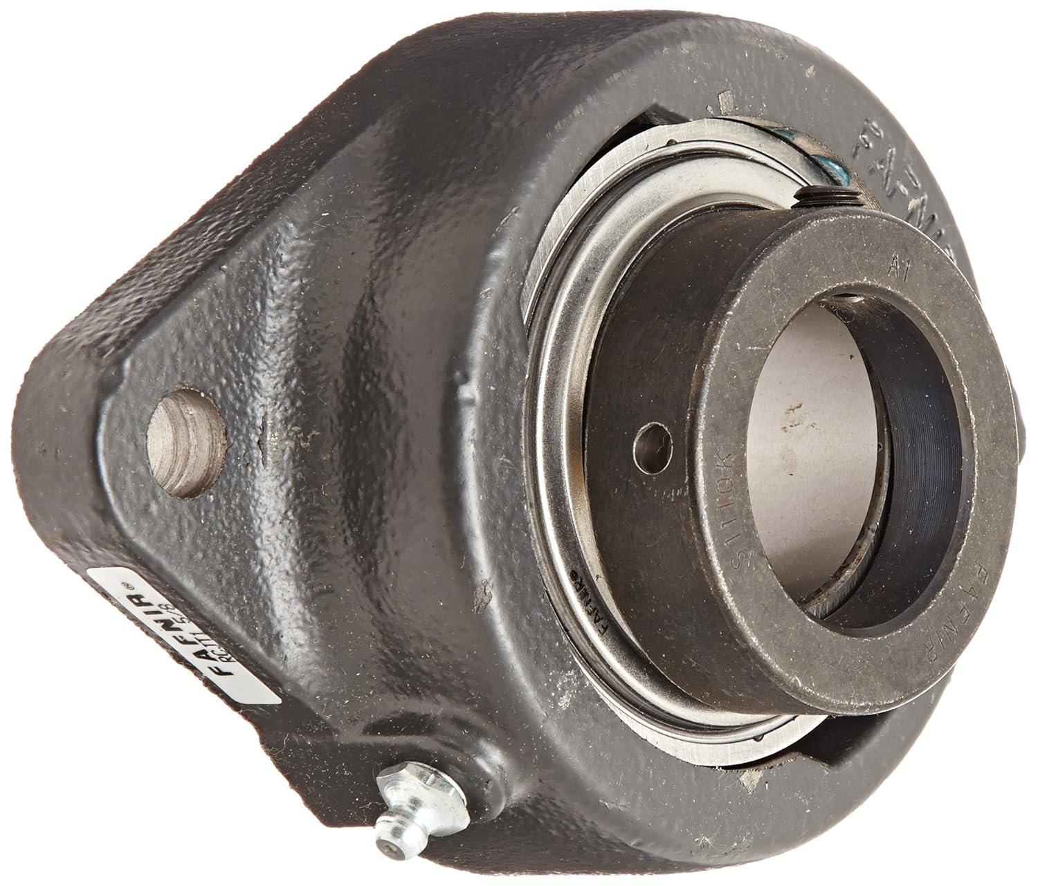 2 Bolt Holes 1-5/8 Bore Diameter 1-5/8 Bore Diameter Eccentric Locking Collar Cast Iron ...