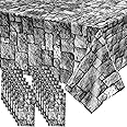 Amazon.com: Stone Wall Tablecloths, Medieval Themed Party Decorations ...