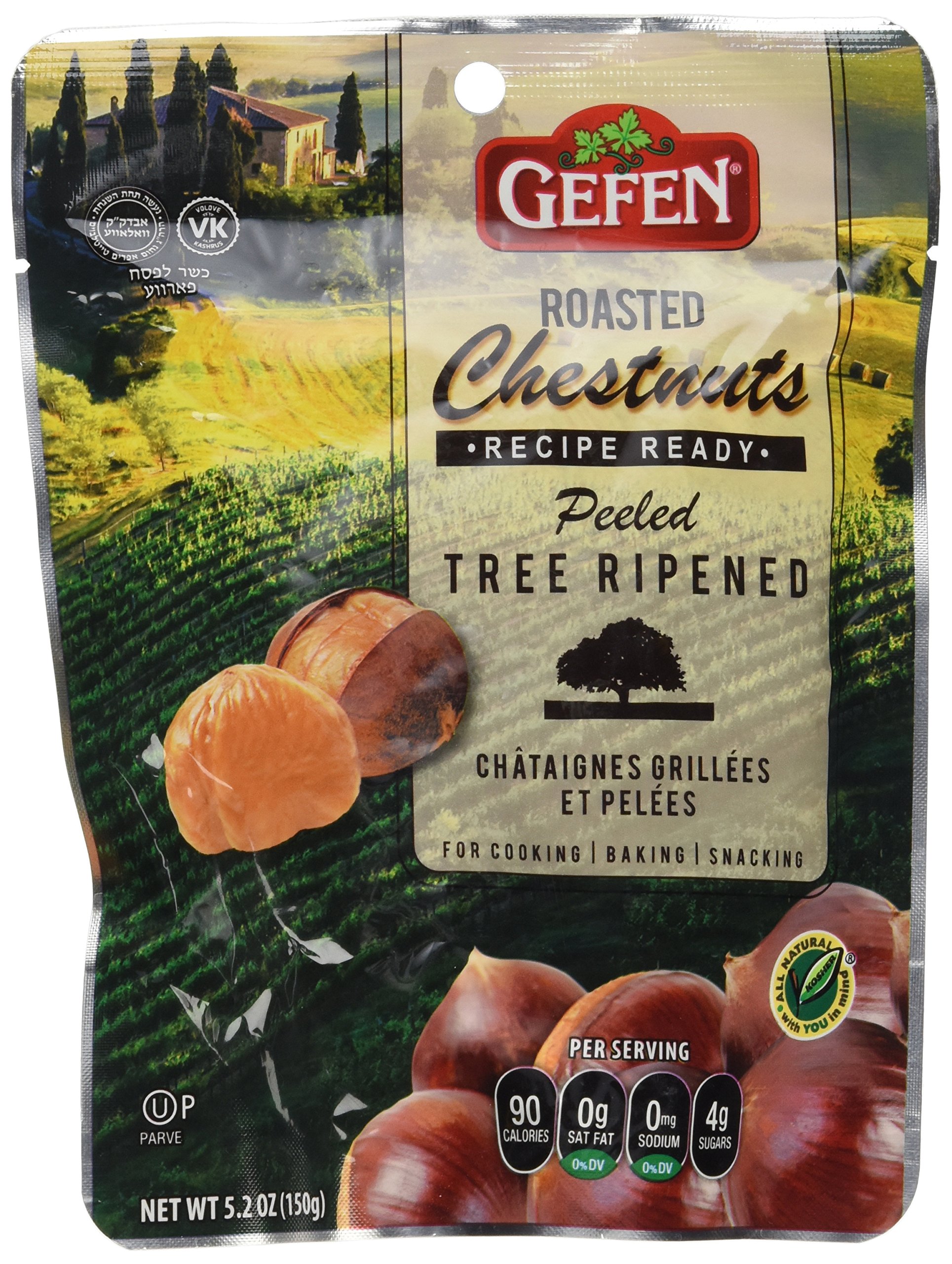 Amazon.com : Chestnuts Organic Whole Roasted Peeled Chestnuts ...