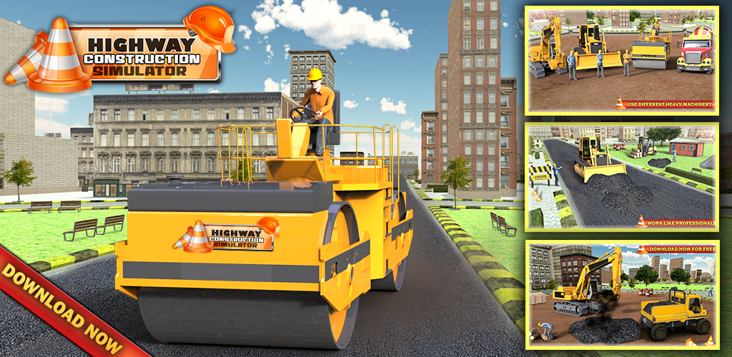 New Highway Builder 3D - Construction Games Free:Amazon.com:Appstore ...