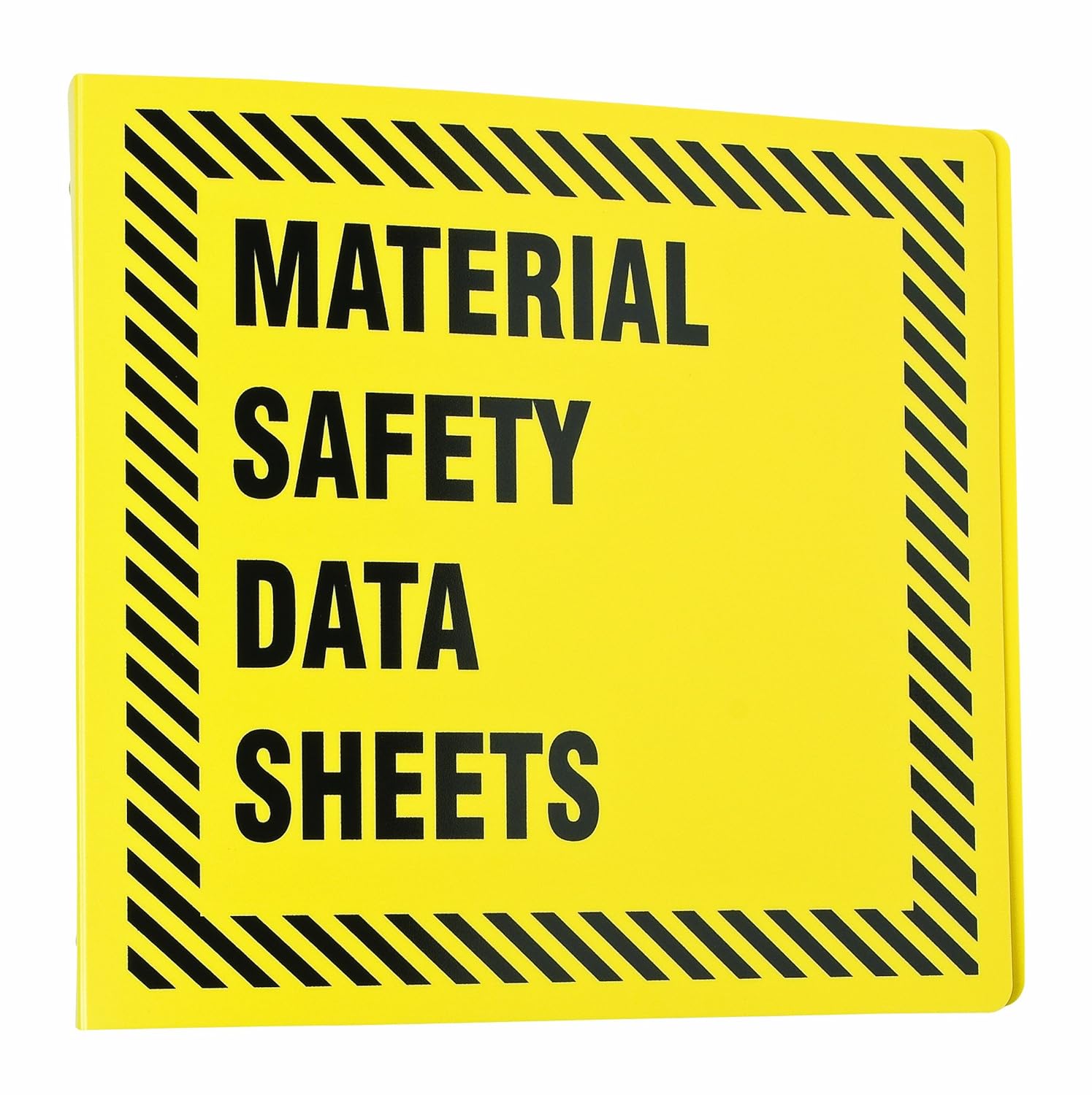 Brady BR755Y Yellow Prinzing 3 Inch MSDS Binder Pac 1 Each General brady-br755y-yellow-prinzing-3-inch-msds-binder-pac-1-each-general