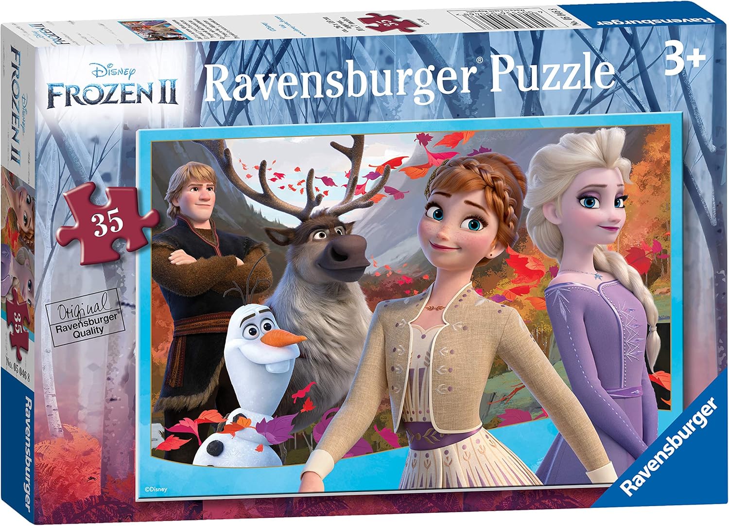 Ravensburger 5046 Disney Frozen 2, 35pc Jigsaw Puzzle,: Amazon.co.uk ...