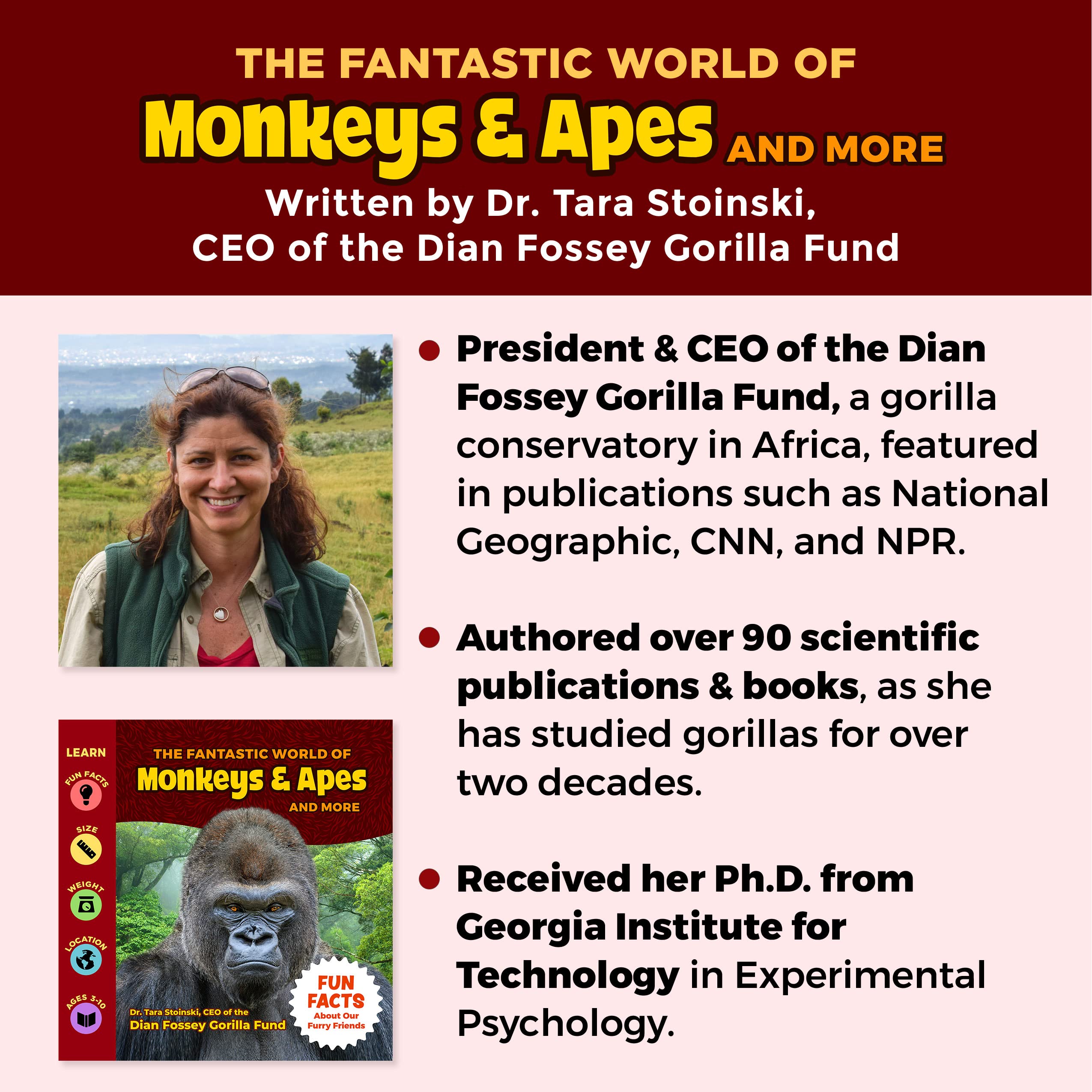 Mua The Fantastic World of Monkeys and Apes and More - An Educational ...