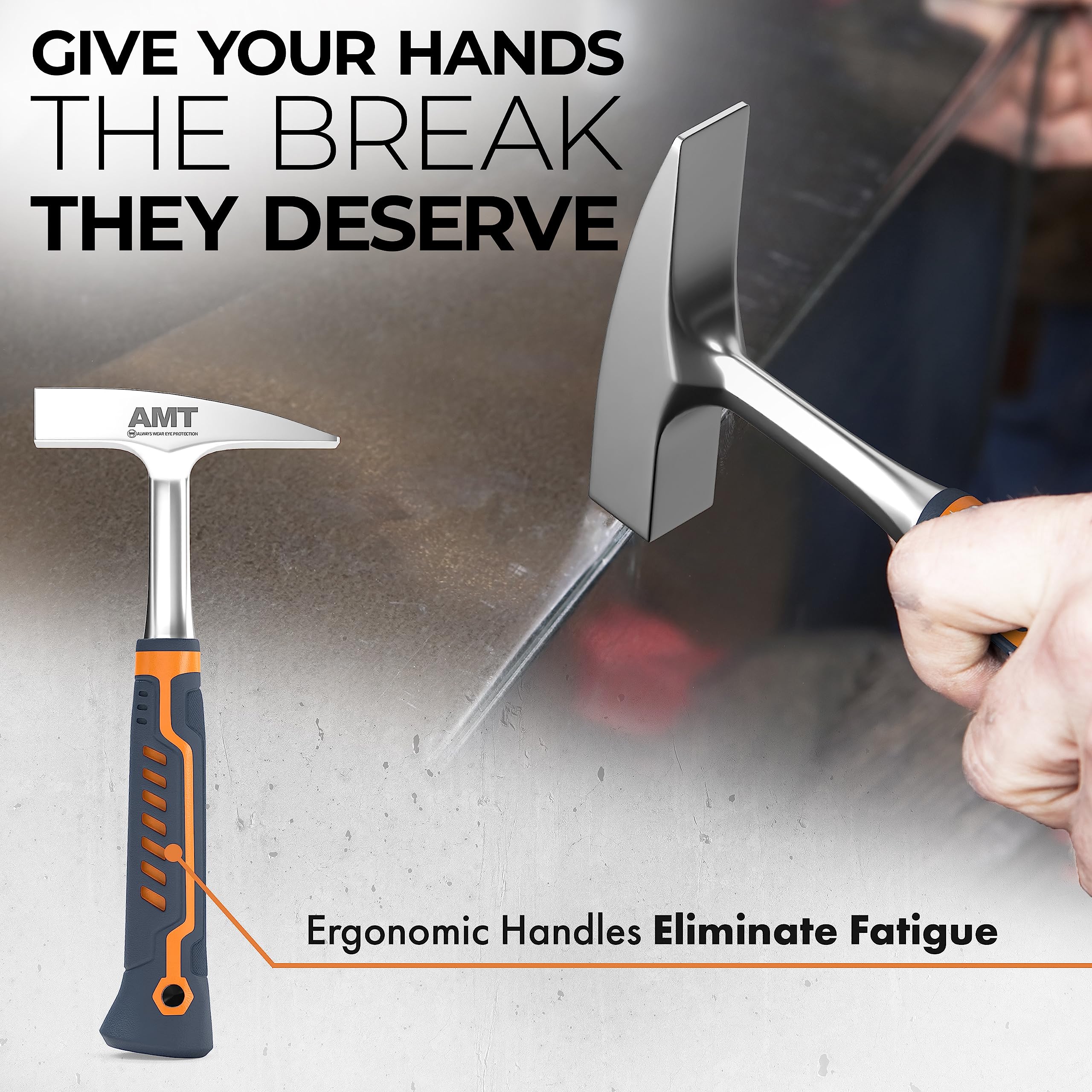 Mua MUTT TOOLS Sheet Metal Hammer – 18oz Tinners Hammer One Piece ...