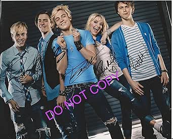R5 & Ross Lynch reprint band signed photo by all 5 members at Amazon's ...