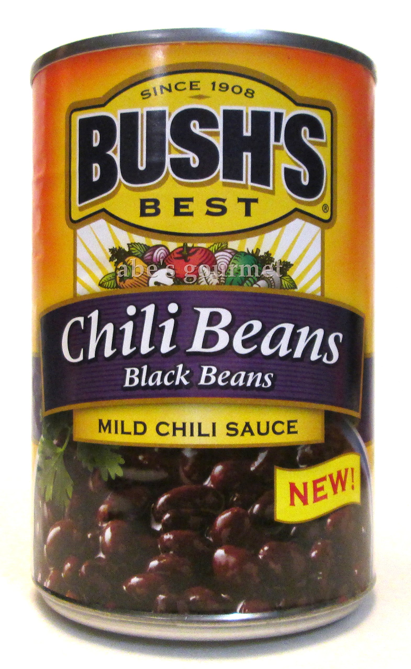 Amazon.com : Bush's Chili Beans 16oz (Pack of 6) (Pinto Beans in Chili ...