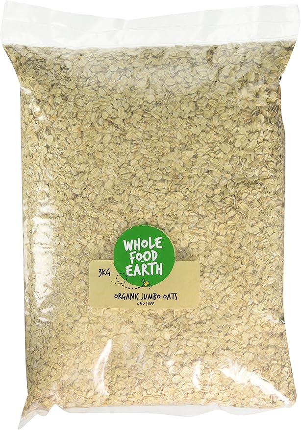 Wholefood Earth Organic Jumbo Oats, 3 kg: Amazon.co.uk: Grocery