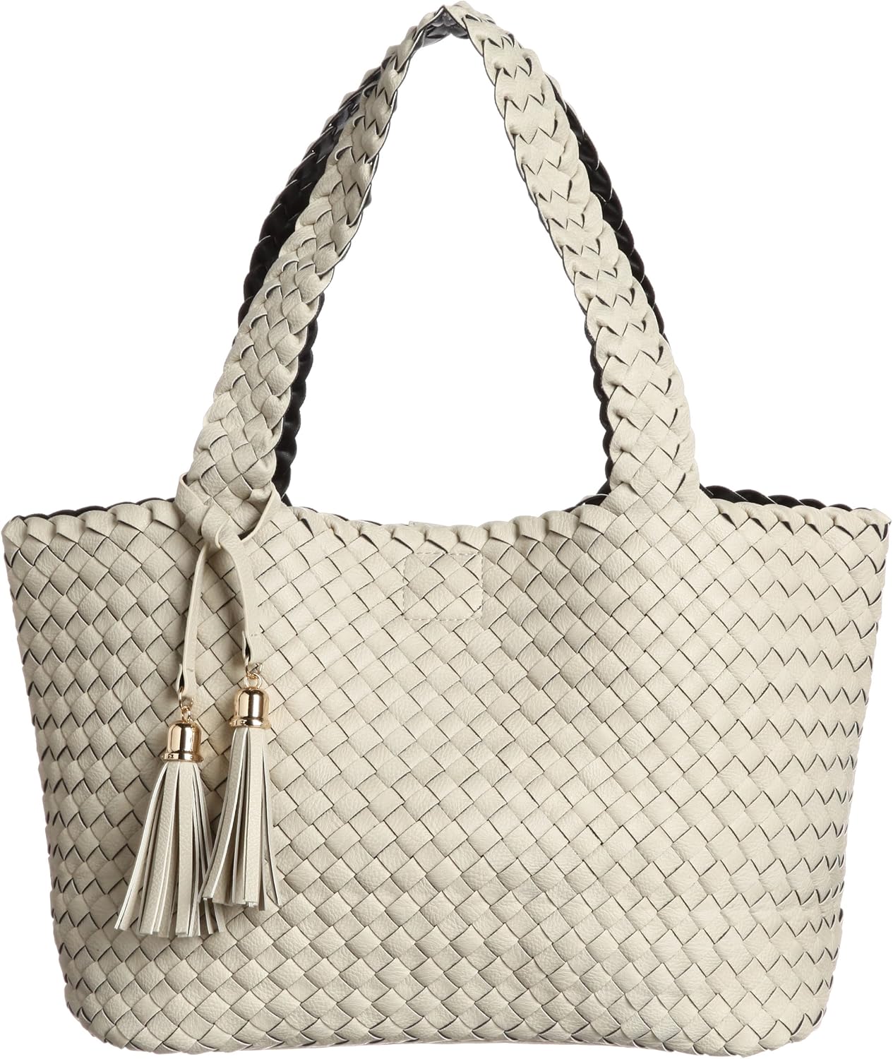 Amazon | [カシュカシュ] cachecache リバーシブルメッシュトート小 01-00-29330 IV (アイボリー) | トートバッグ