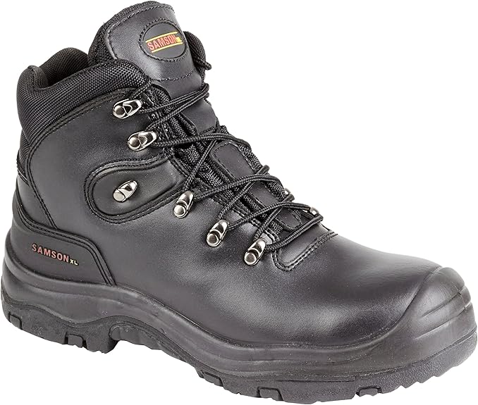 Samson XL 7007 S3 SRC Black Waterproof Hiker Style Steel Toe Cap Safety ...