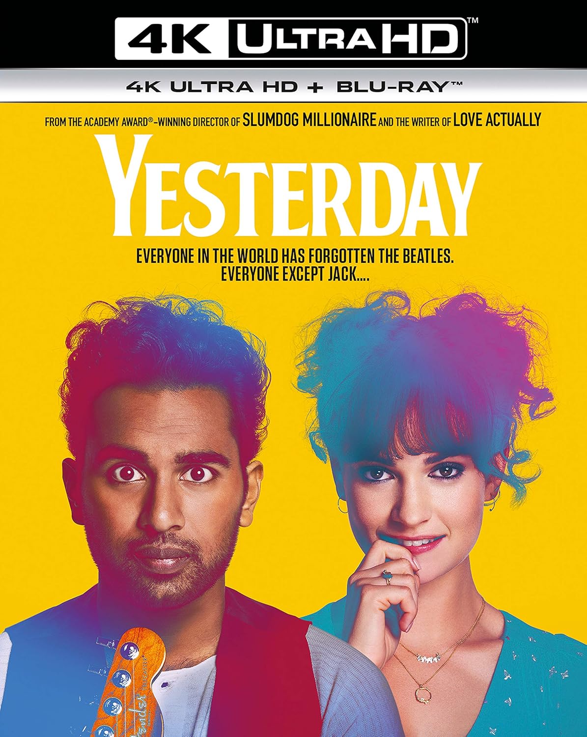 Yesterday 4k Ultra HD + Blu-ray 2019 Region Free: Amazon.co.uk: DVD ...
