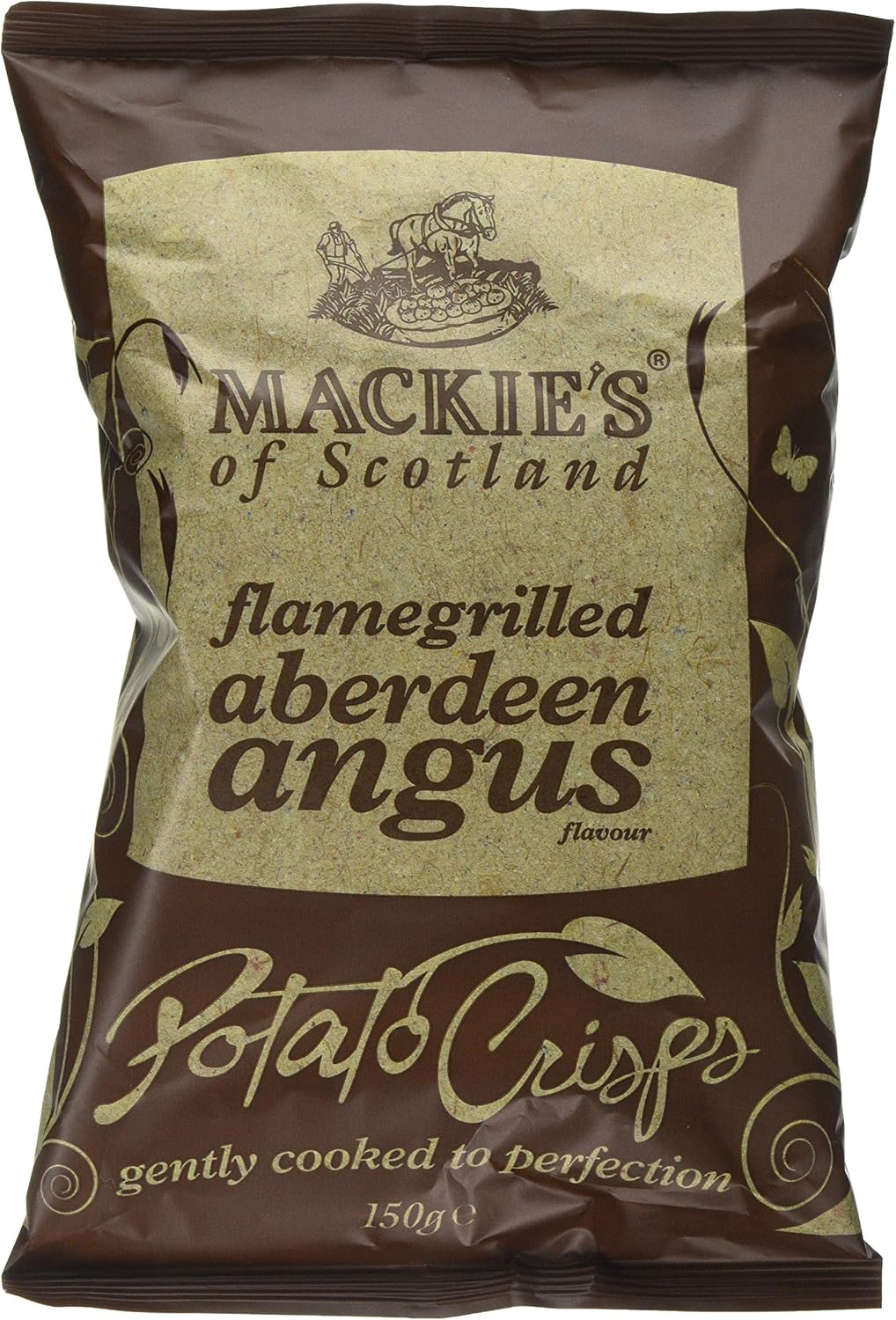 Mackie's of Scotland Flamegrilled Aberdeen Angus Potato Crisps 150 g ...