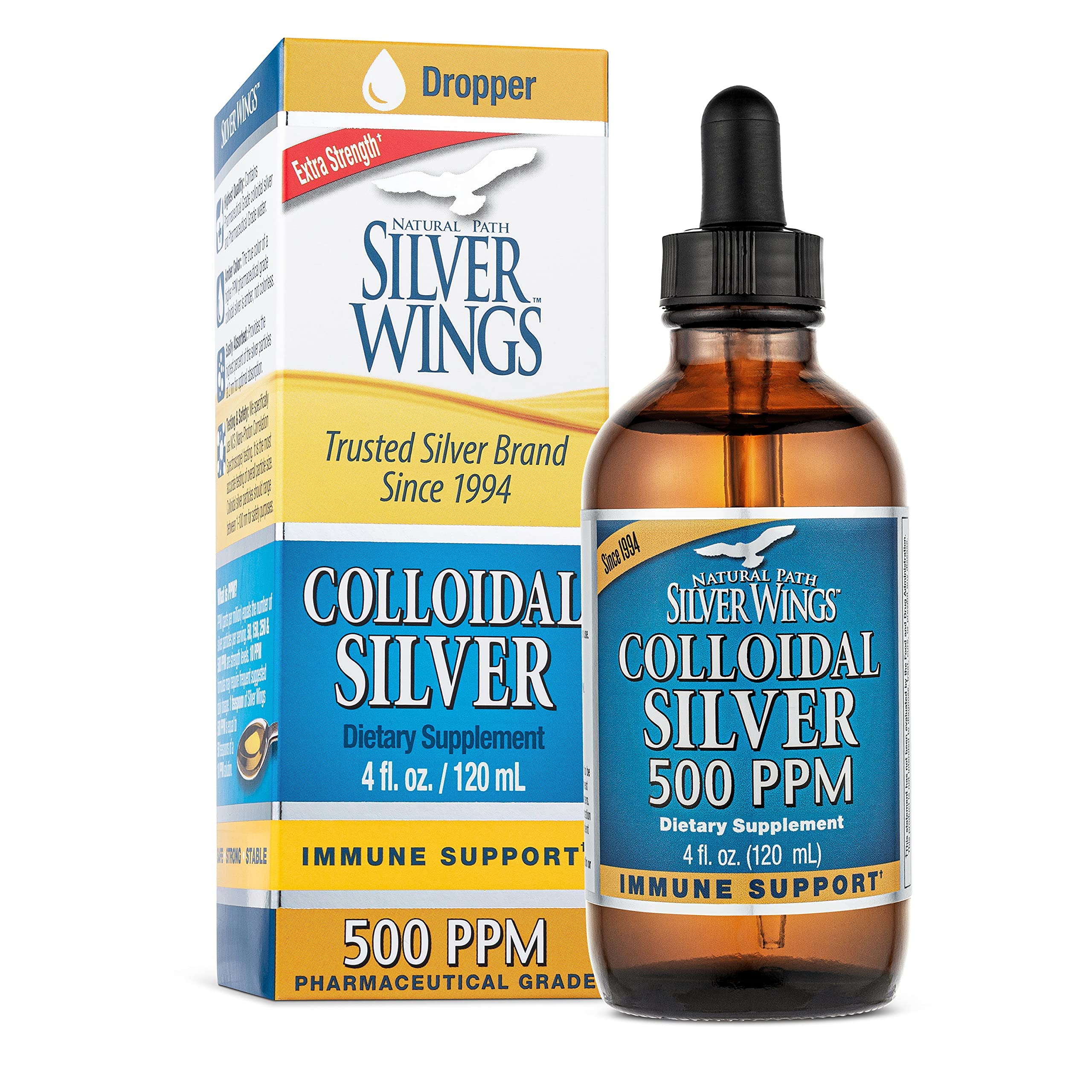 Mua Dietary Mineral Supplement, Colloidal Silver, 500 PPM, 4 fl. oz ...