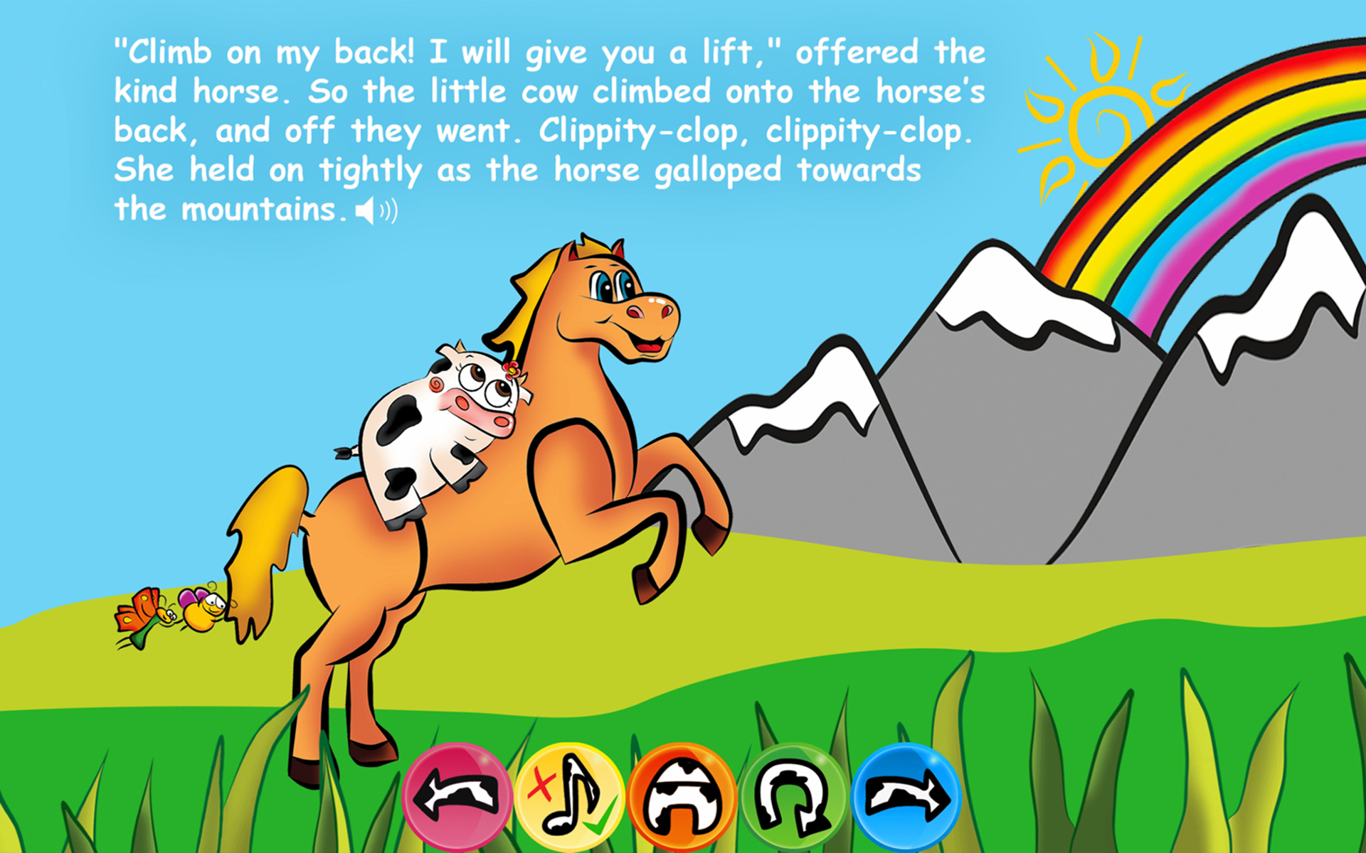 'The Little Cow Finds a Friend!' Interactive adventure.:Amazon.fr:Appstore for Android