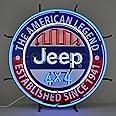 Amazon.com: Neonetics 5JEEPA Jeep 4X4 The American Legend Neon Sign ...