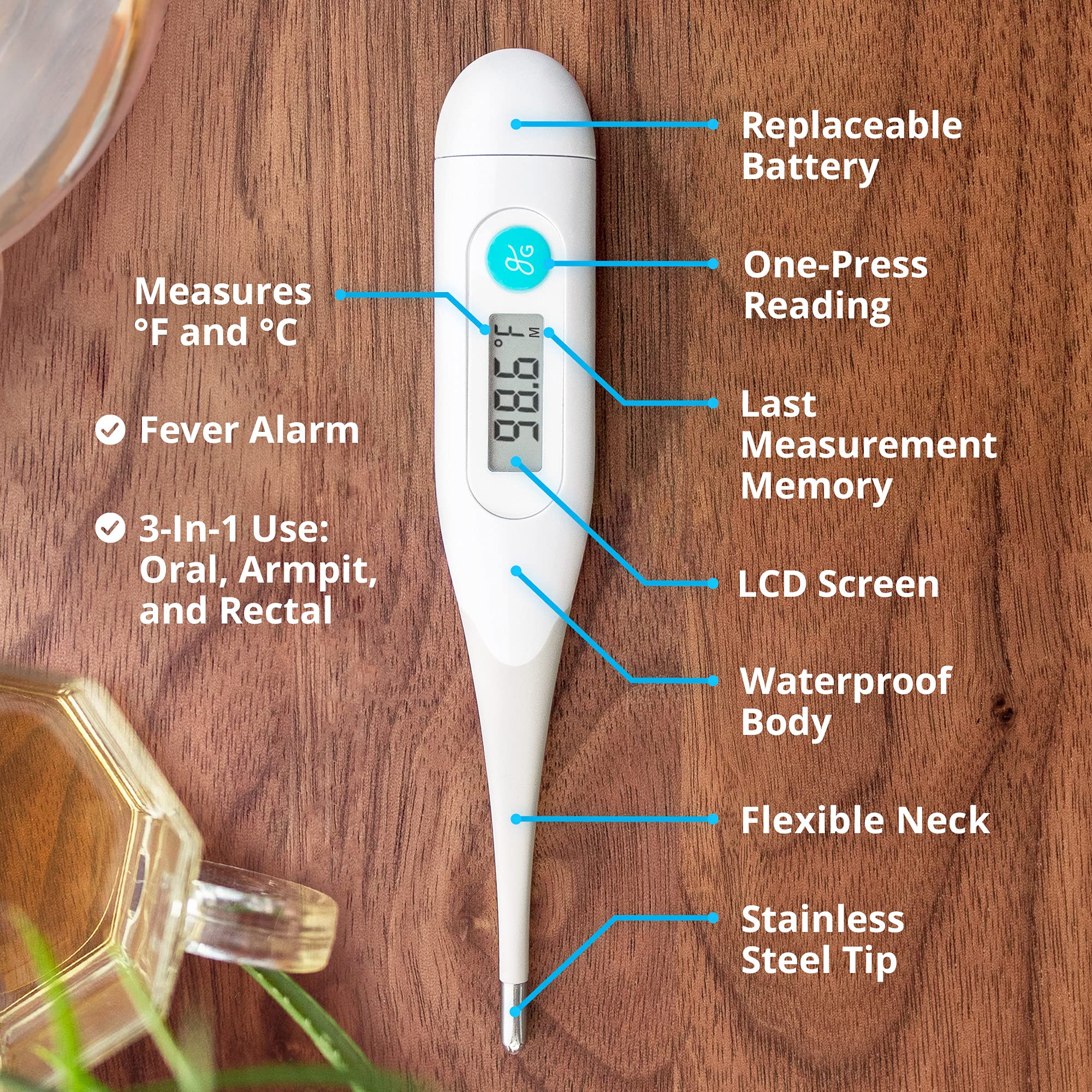 Mua Greater Goods Digital Oral Thermometer - an Accurate Thermometer ...