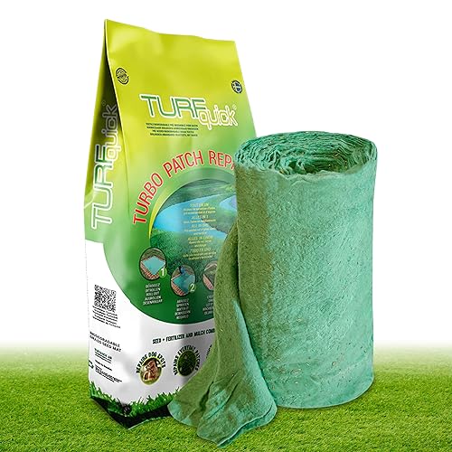 PetraMax Biodegradable Grass Seed Mat - Tall Fescue & Rye Grass Seeds ...