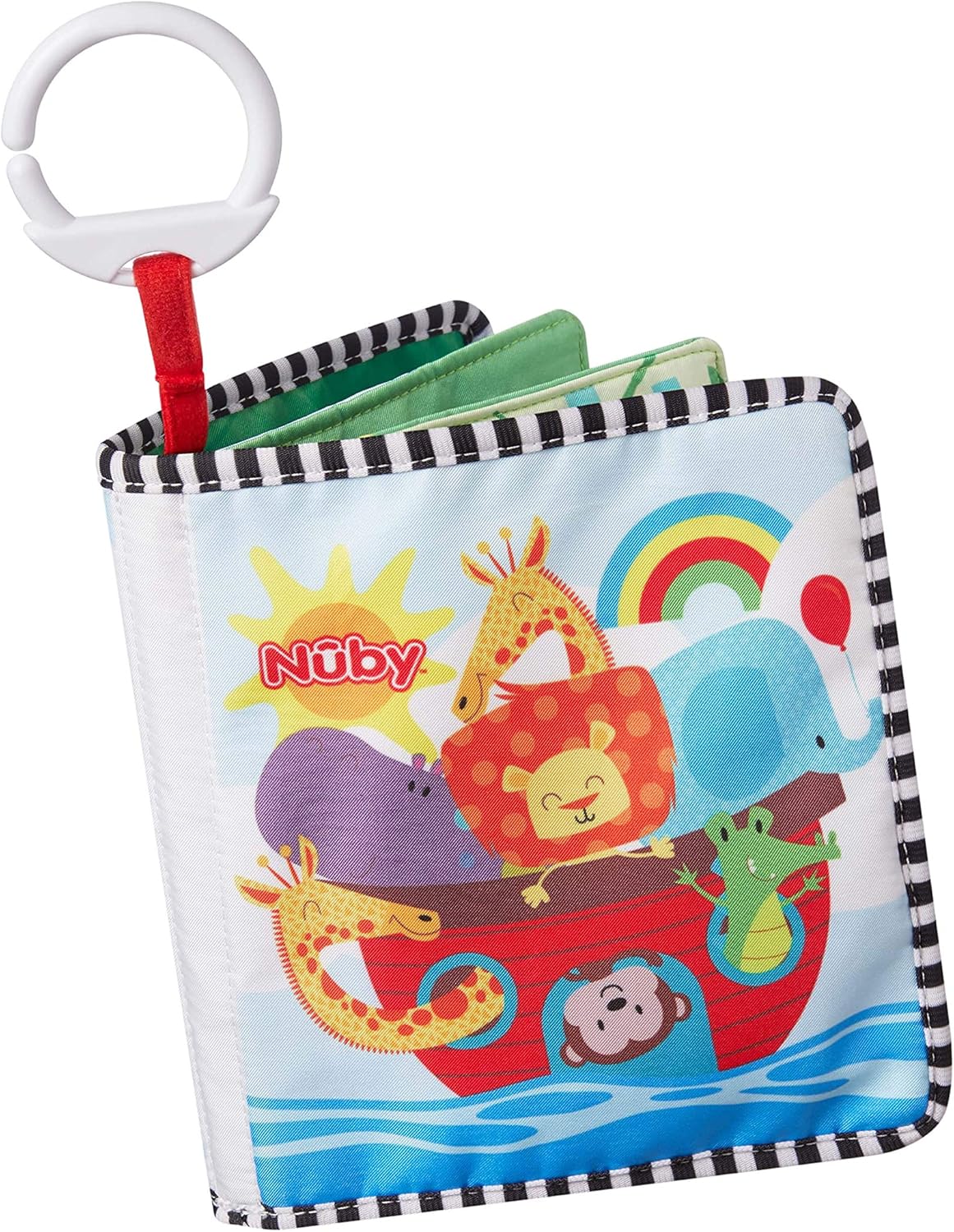 Nuby Baby Activity Book, 0 Months Plus, Tummy Time Learning – BigaMart