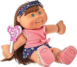 Amazon.com: Cabbage Patch Kids New 14" Doll - Girl in Flower Outfit ...