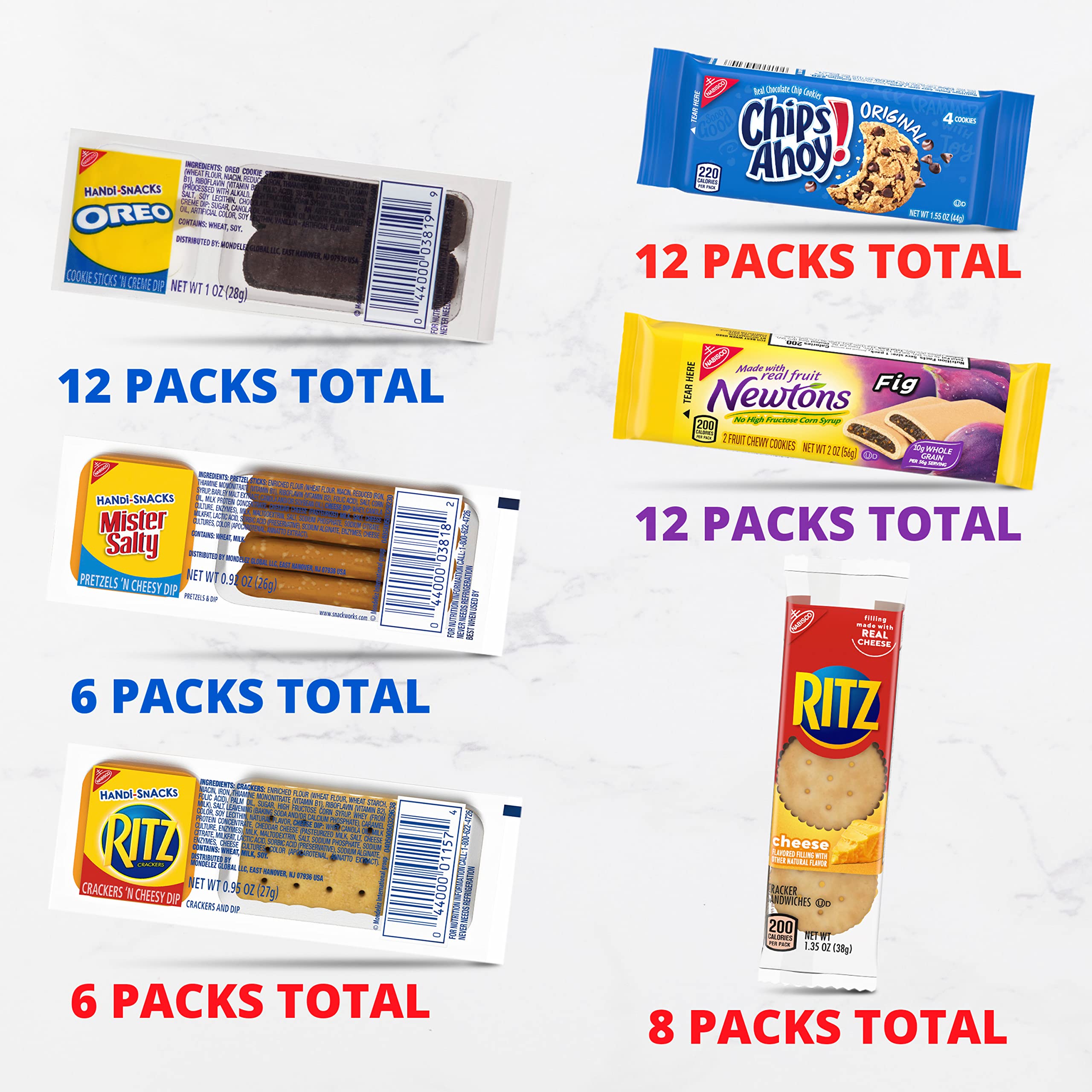 Mua Nabisco Ultimate Sweet and Salty Snack Variety Pack, 56 Count trên ...