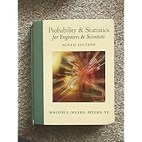 Amazon.com: Probability and Statistics for Engineers and Scientists ...