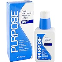 Amazon.com : Purpose Dual Treatment Moisture Lotion with SPF 10, 4 ...