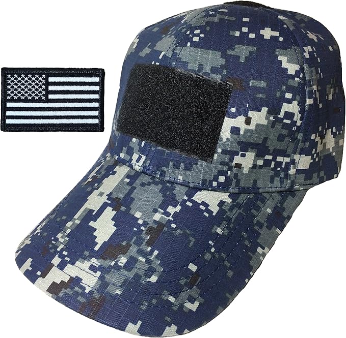 Amazon.com: Ranger Return Tactical Military Digital Navy Blue Army Camo Camouflage Baseball ...