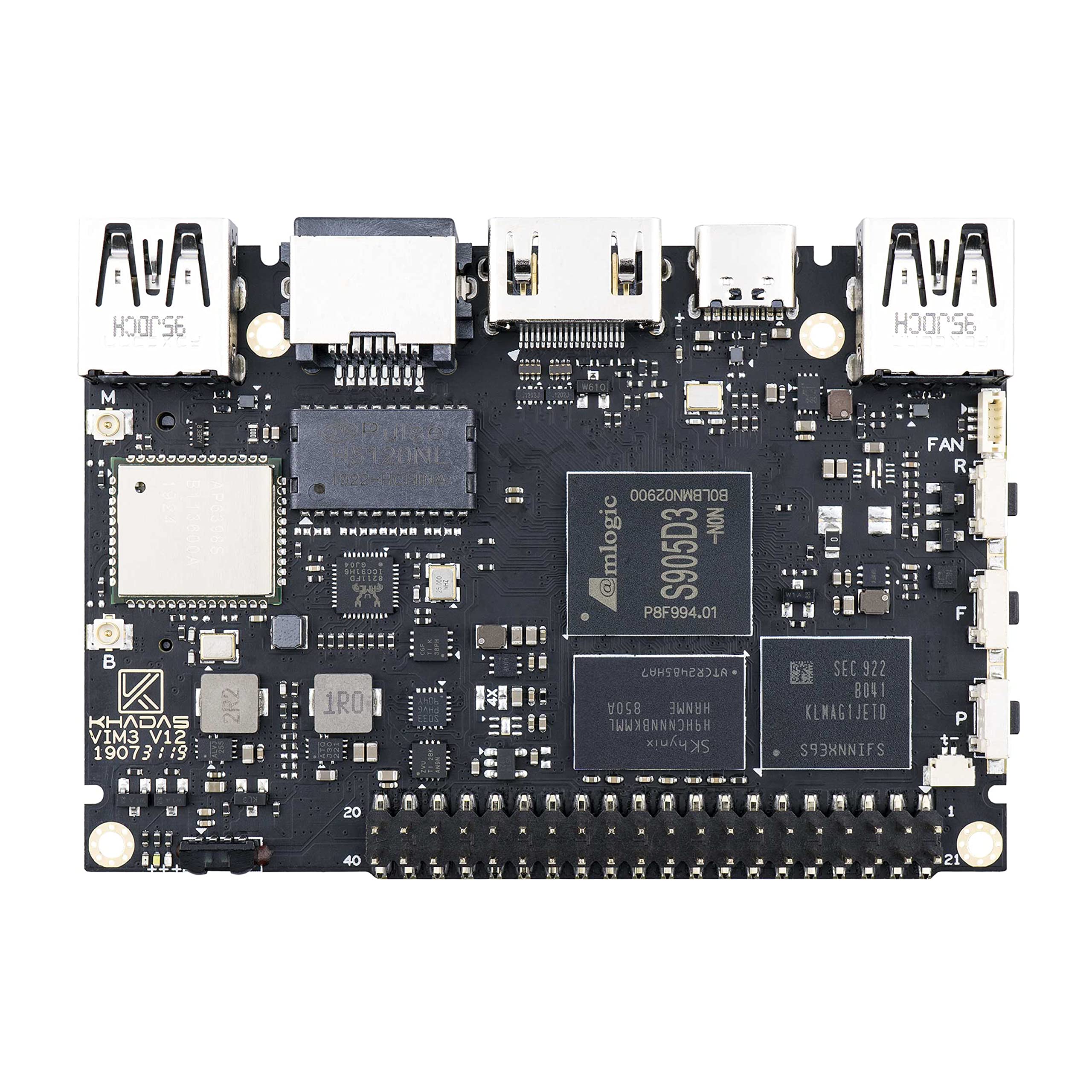 Mua Khadas VIM3 Pro SBC Single Board Computer with Amlogic CPU, A311D, LPDDR4, 4GB RAM, 32GB ...