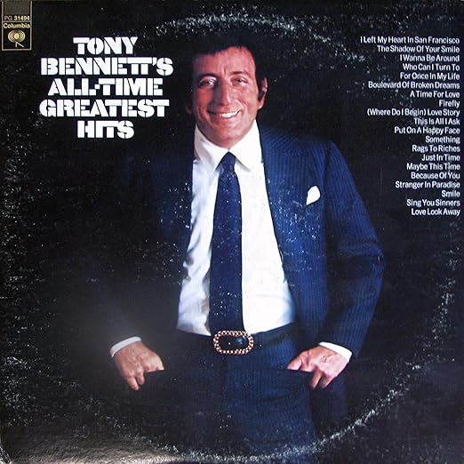 Tony Bennett - Tony Bennett's All-Time Greatest Hits [Vinyl LP Record ...