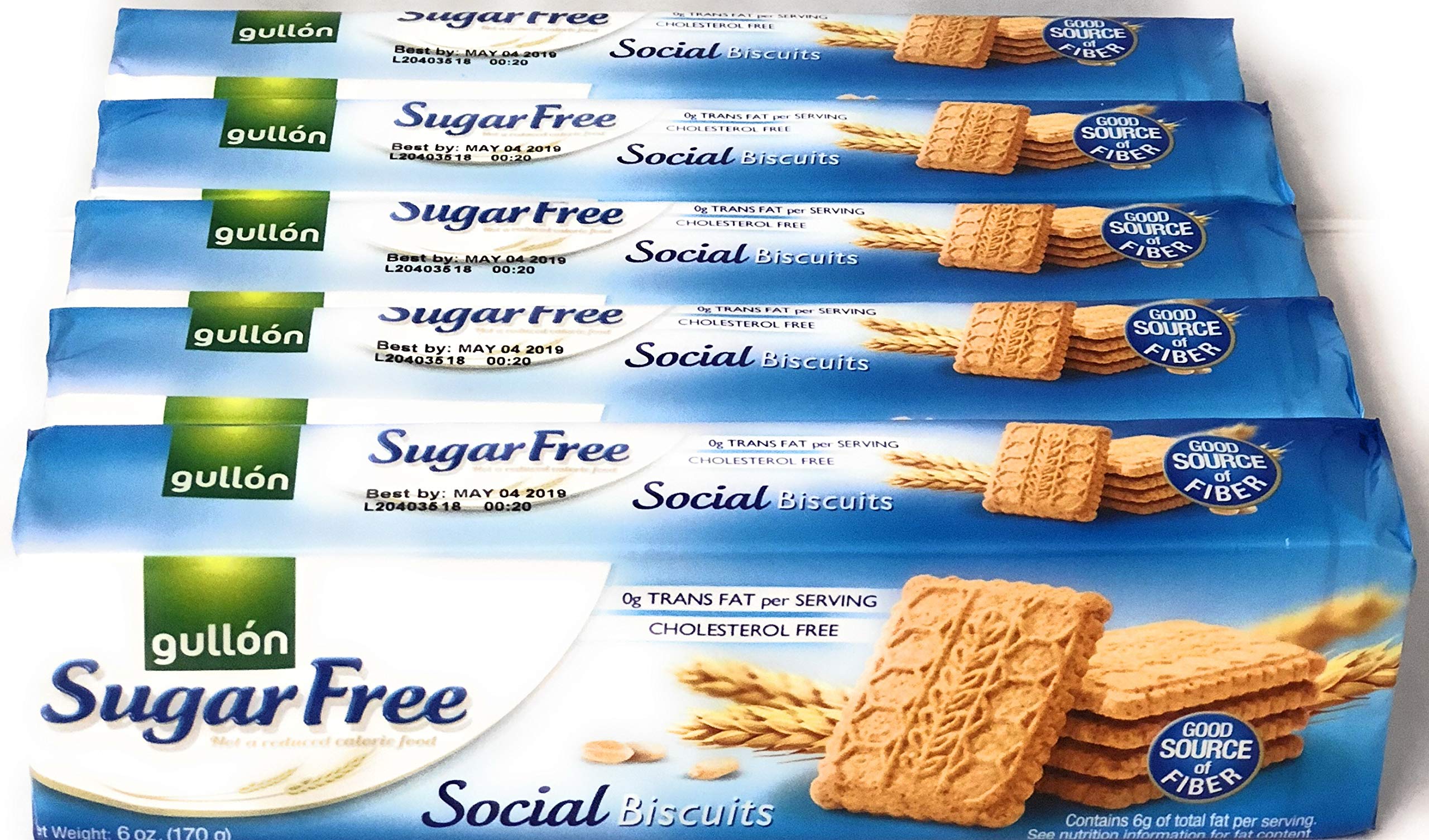 Amazon.com: Gullon Sugar Free Choco Chip Cookies - 2 Packs (2 Pack)