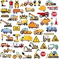 Amazon.com: Hotop 48 Pcs Kids Engineering Vehicle Iron on Patches ...