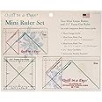 Amazon.com: Quilt In A Day Mini Ruler Set, 1-Pack, Clear