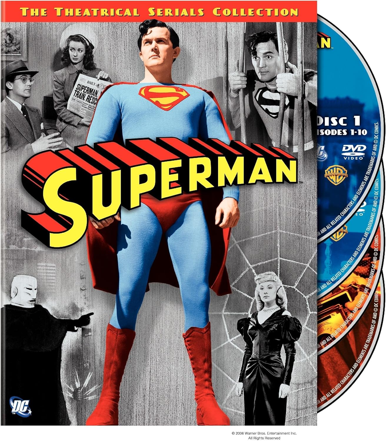 Superman Serials: Complete 1948 & 1950 Collection DVD Region 1 US ...