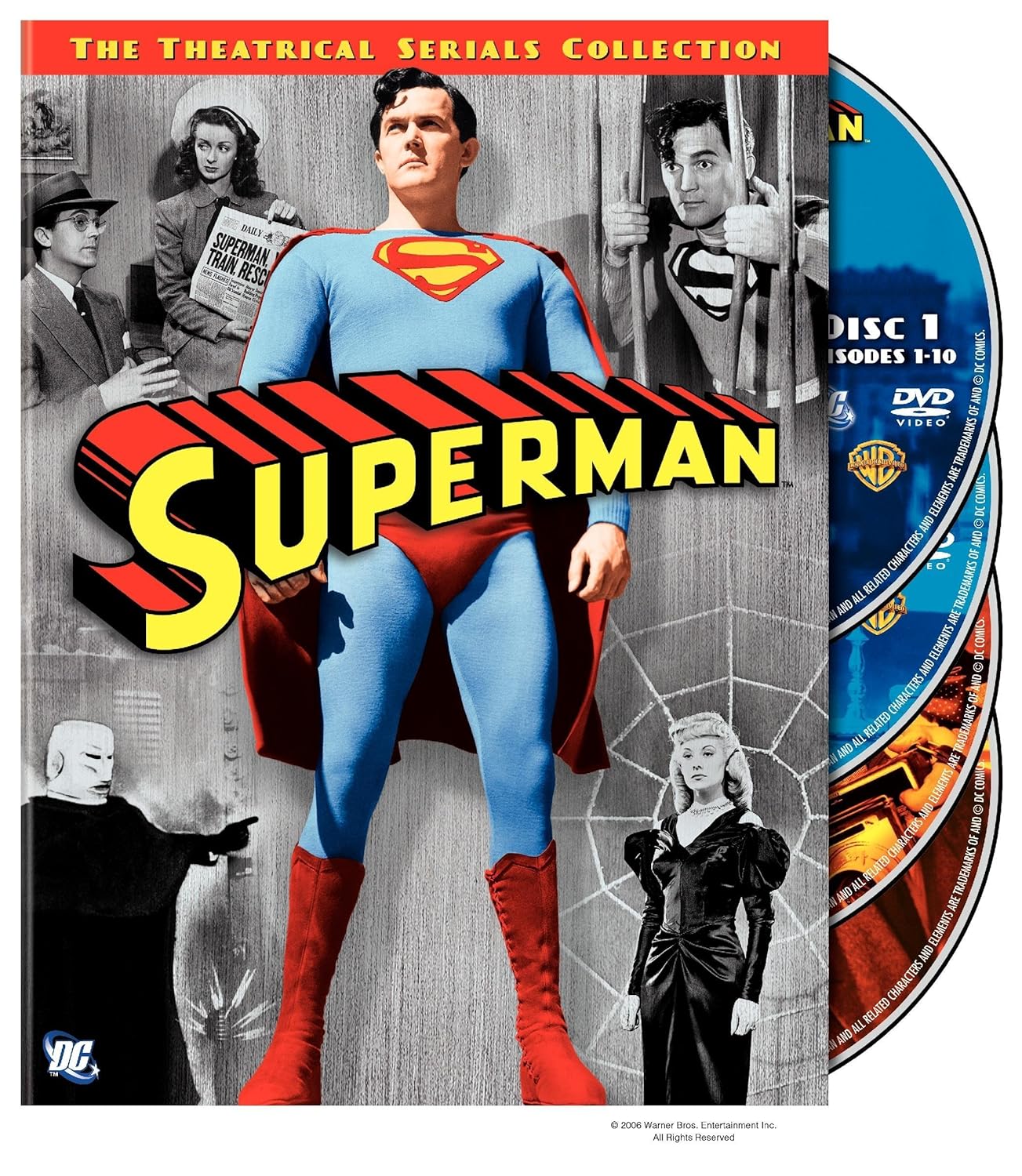 Superman Serials: Complete 1948 & 1950 Collection Reino Unido DVD ...