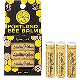 Amazon.com : Portland Bee Balm All Natural Handmade Beeswax Based Lip ...