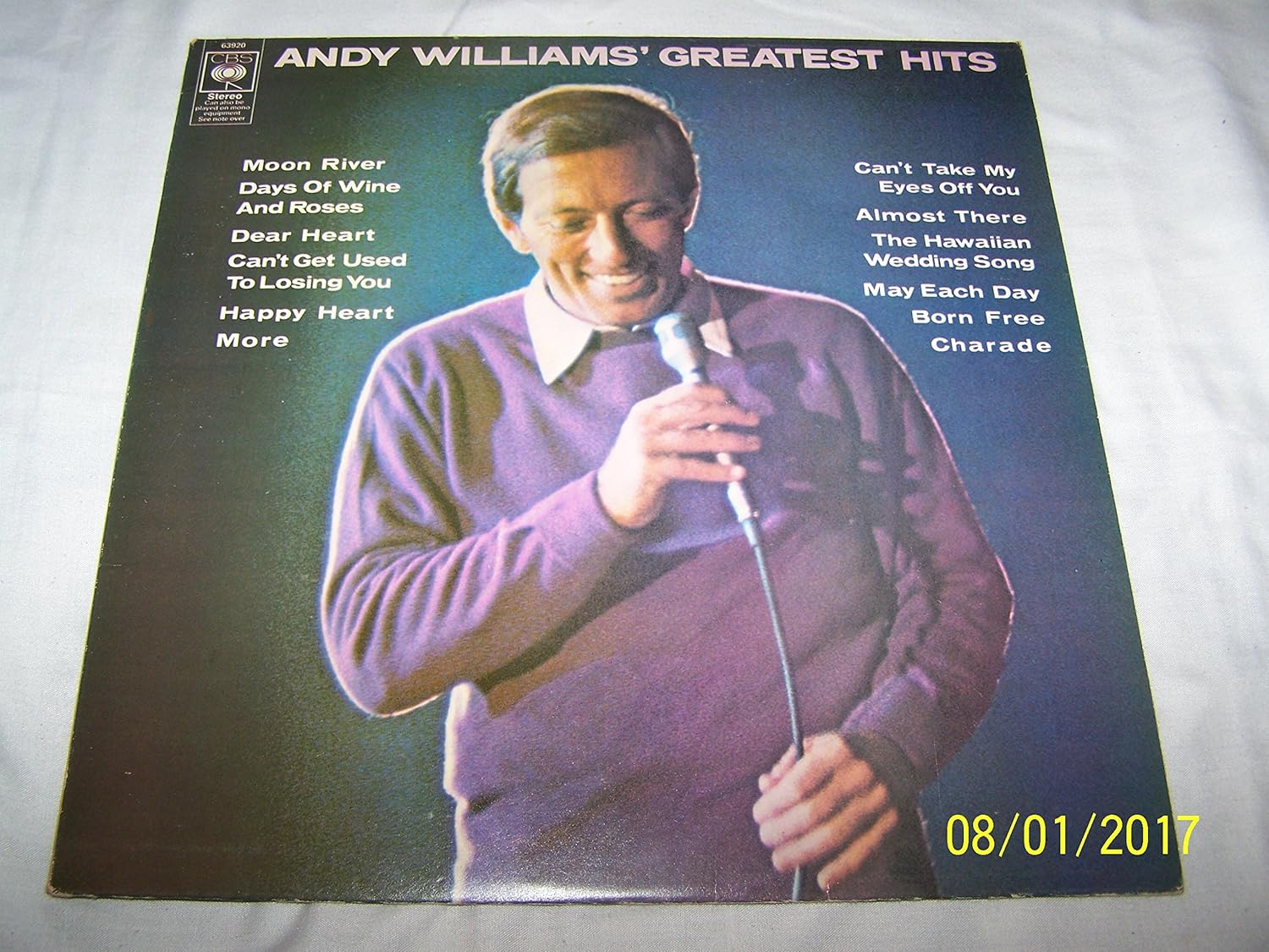 Andy Williams' Greatest Hits - LP: Amazon.co.uk: Music
