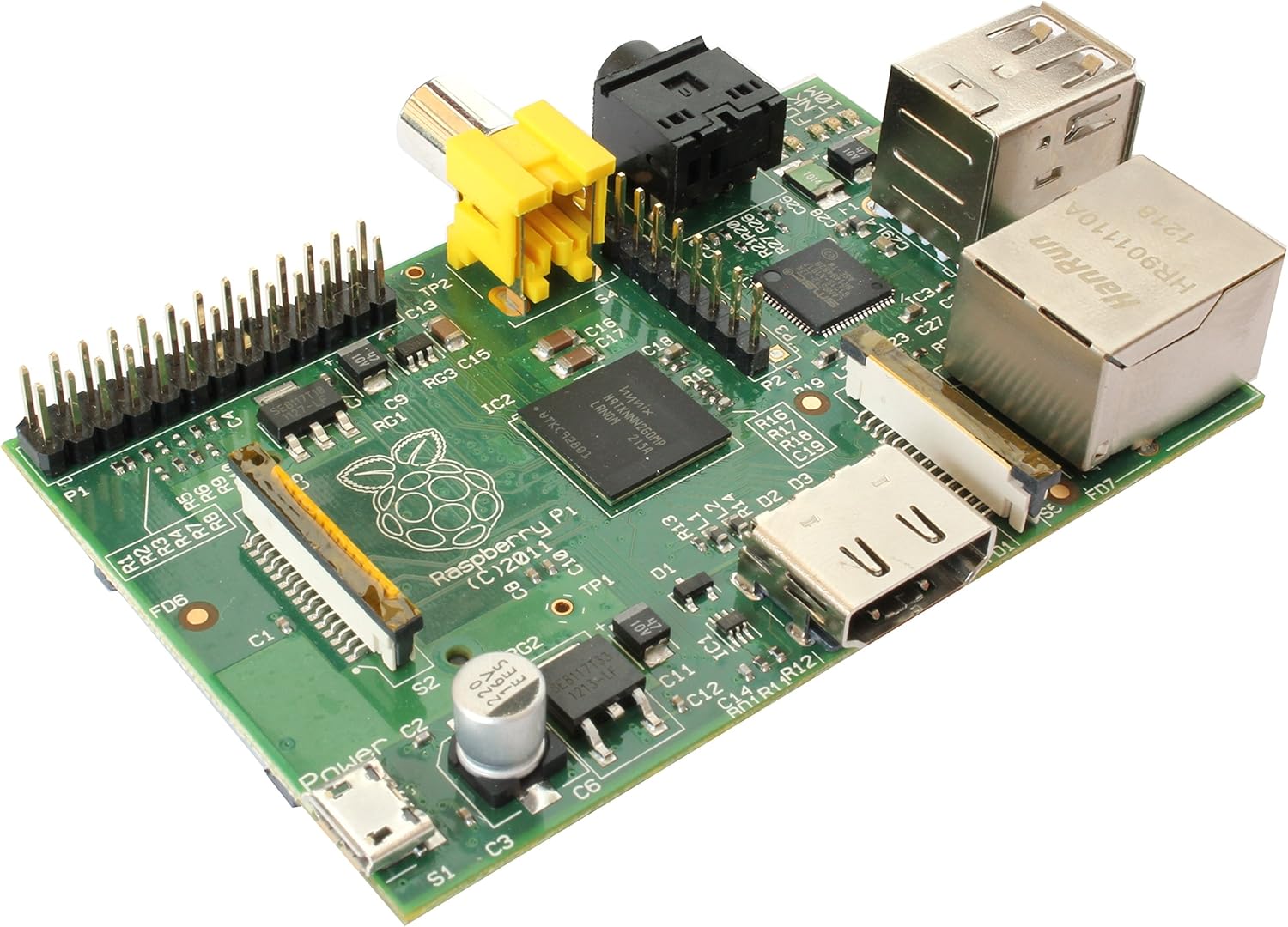 Raspberry Pi TYPE B - PDA (512 MB, MMC, SD, SDIO, 700 MHz, ARM1176JZF-S ...