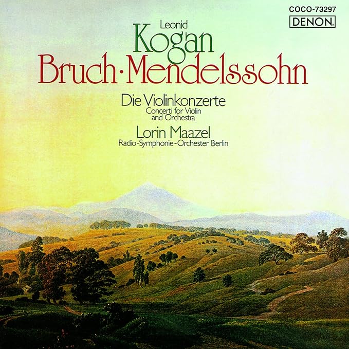 Mendelssohn: Violin Concerto / Bruch: Violin Concerto No.1 [Blu-spec CD] by Leonid Kogan: Amazon ...