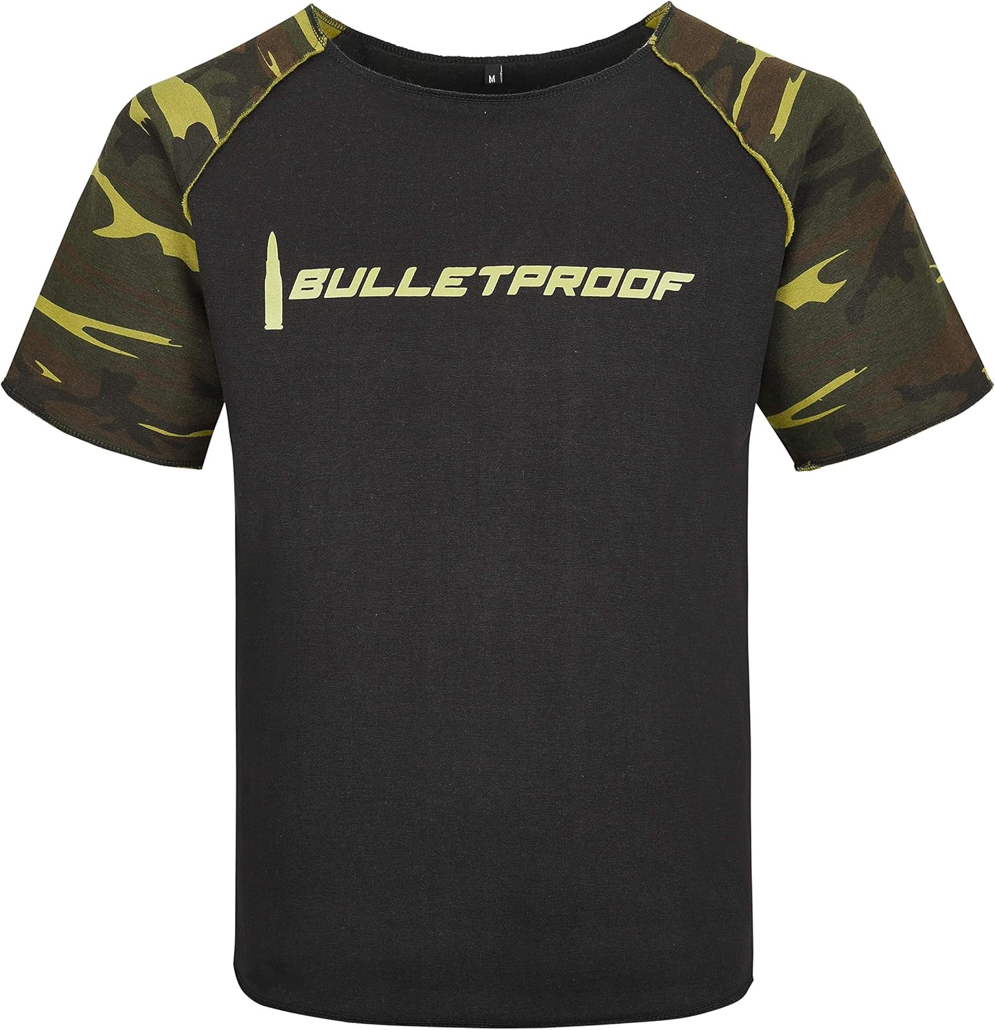 Bullet Proof Mens Bodybuilding Rag Top Workout Terry Cotton Gym Wear T ...