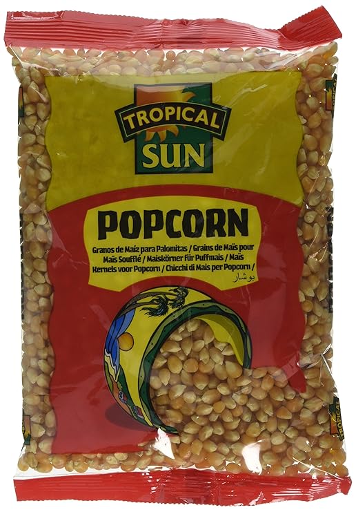 Tropical Sun Popcorn 500 g (Pack of 6): Amazon.co.uk: Grocery