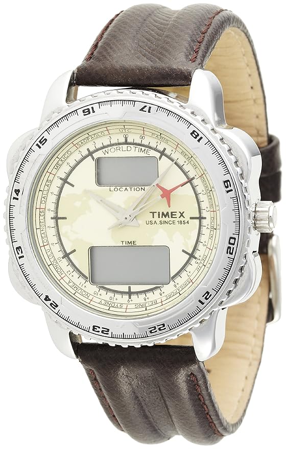 Buy Timex Analog-Digital Gold Dial Men's Watch - LR02 Online at Low ...