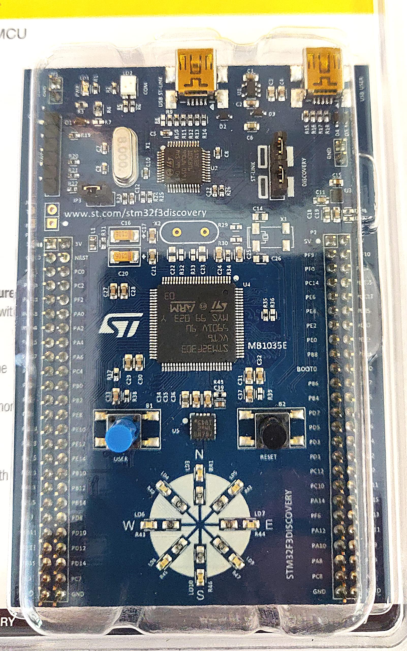 Mua STMICROELECTRONICS STM32F3DISCOVERY EVAL KIT, STM32 F3 Series Discovery trên Amazon Mỹ chính ...