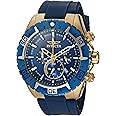 Amazon.com: Invicta Men's Aviator Stainless Steel Quartz Watch with ...
