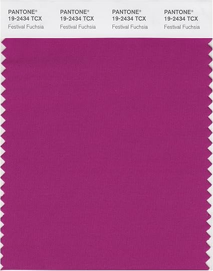 PANTONE Smart 19-2434X Color Swatch Card, Festival Fuchsia - House ...