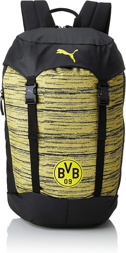 PUMA Rucksack BVB 365 Backpack, Puma Black-Cyber Yellow, UA, 75563 ...